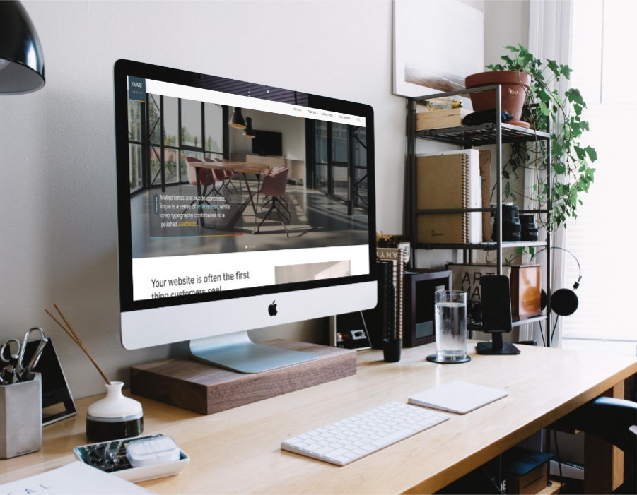 Nova: website design for charities and businesses